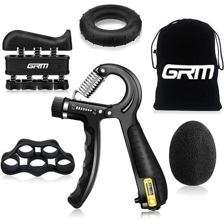 Hand Grip Strengthener with Counter, GRM by Gonex Forearm Trainer ...