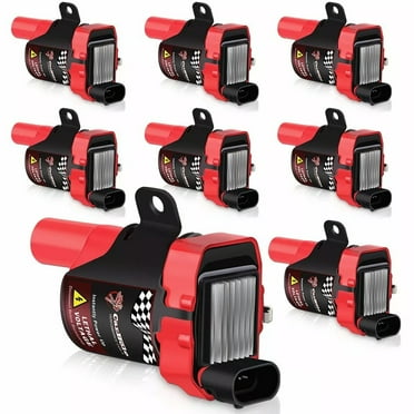 Set of 4 GM 12573190 IGNITION COILS For LS2 LS3 LS4 LS7 Engines ...