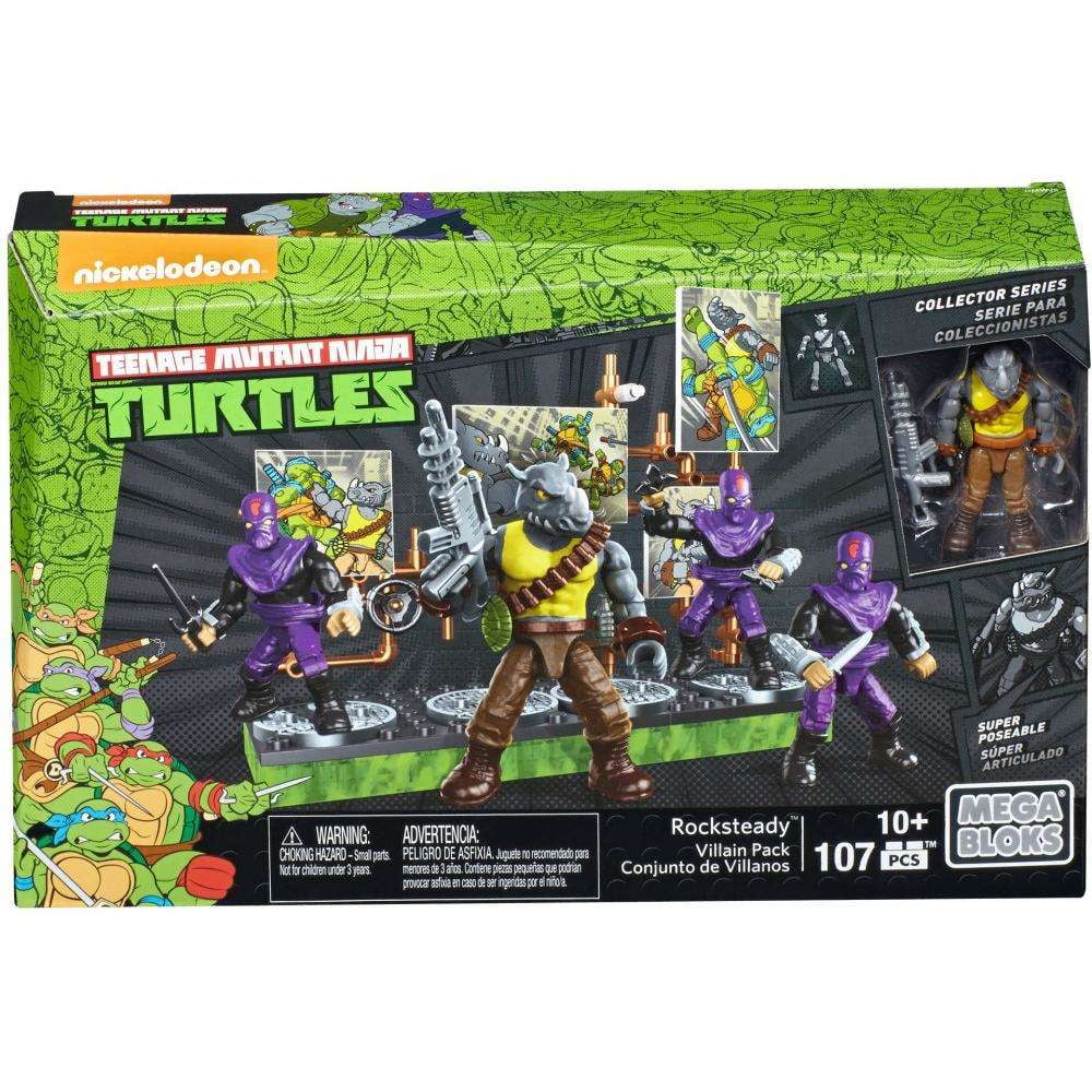 Mega Bloks Teenage Mutant Ninja Turtles Rocksteady Villain Pack ...