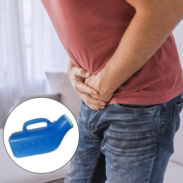 Bottle Elderly Child Urination Device Can with Cover 1200ml for Camping ...