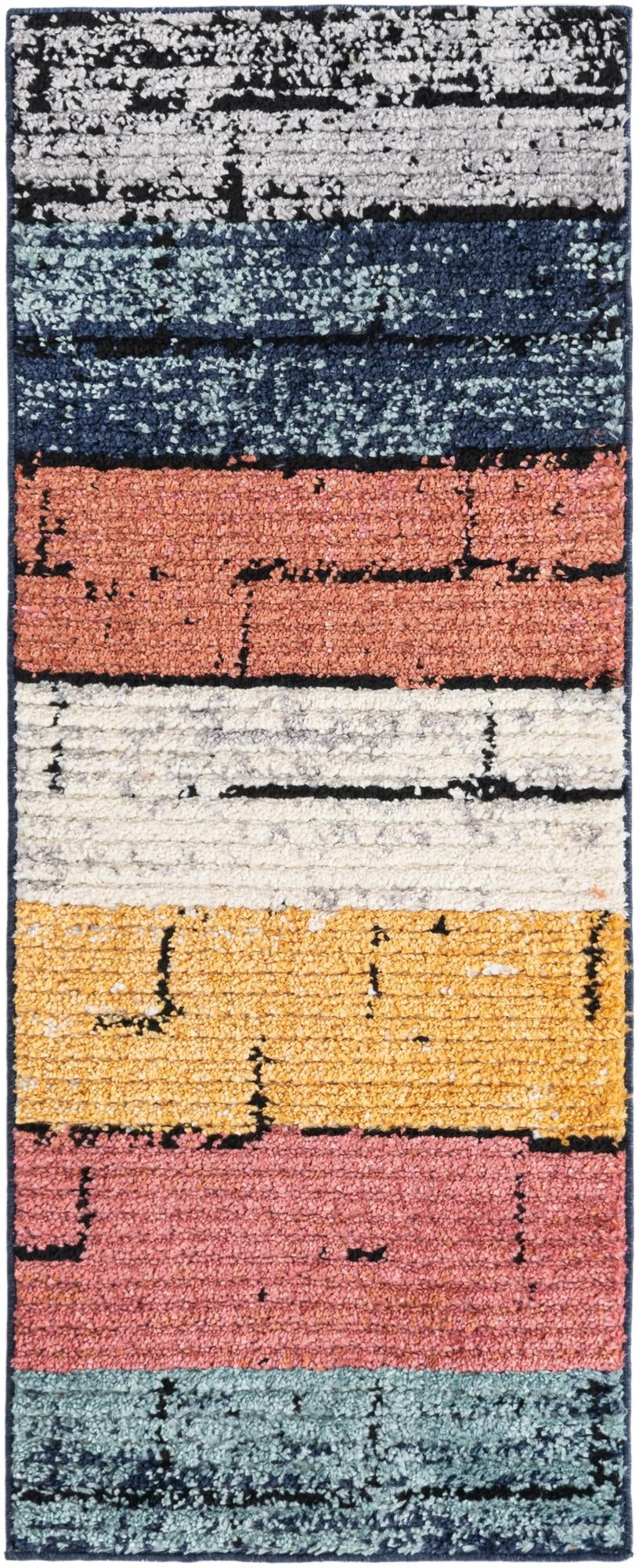 Rugs.Com Tagine Collection Rug – 5 Ft Runner Multi Medium-Pile Rug ...