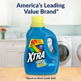 Xtra Plus OxiClean Stain Fighting Liquid Laundry Detergent, Crystal ...