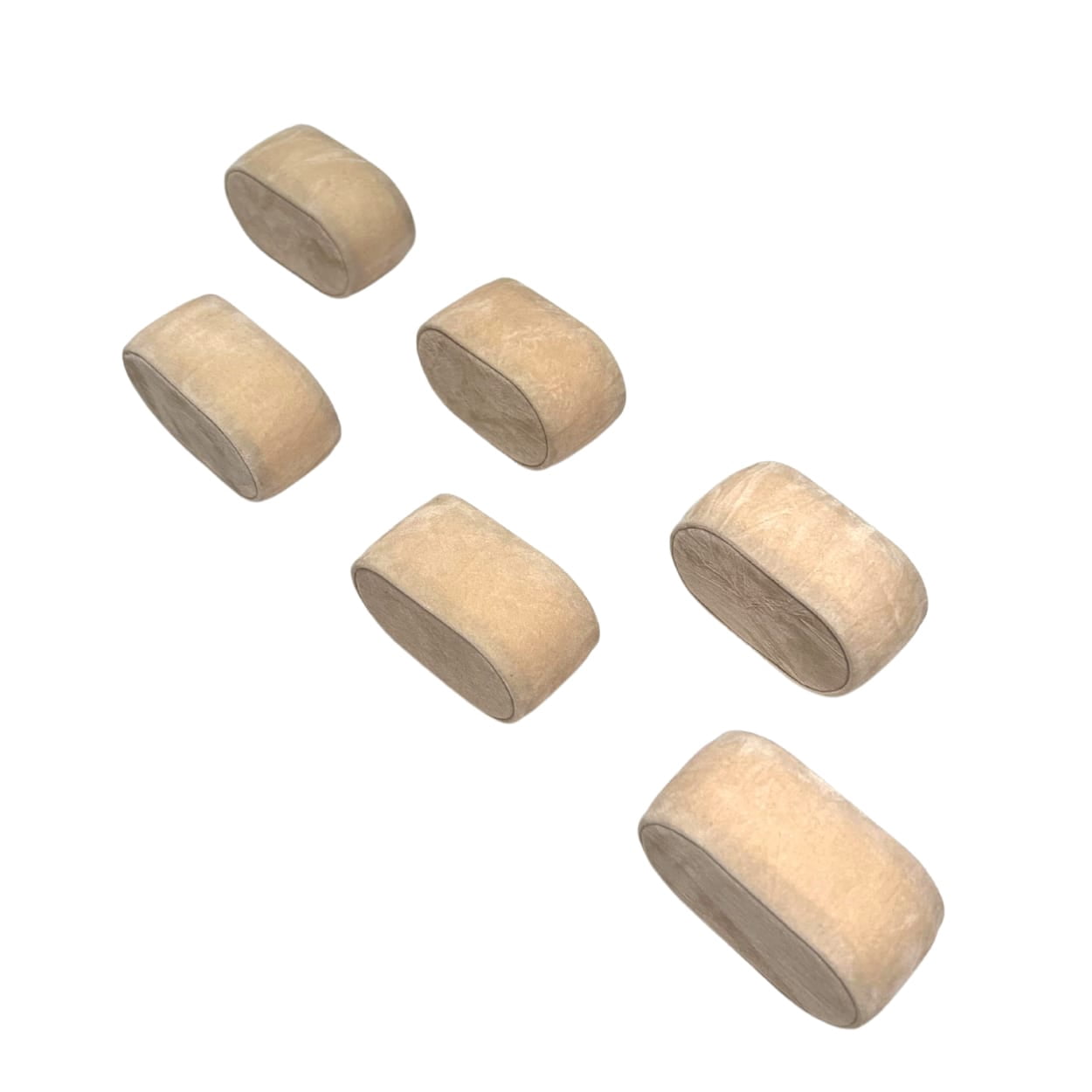 6 Small Beige Watch Pillows for Watch Cases Storage Jewelry Box Display ...