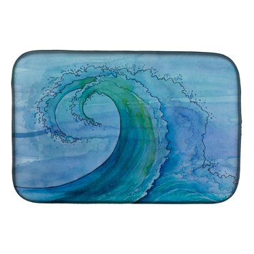Deep Sea Fishing Boat at LuLu's Dish Drying Mat - Walmart.com