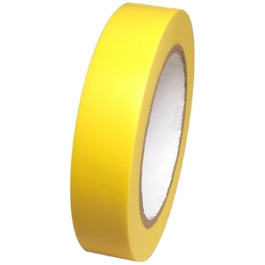 Colored White Vinyl Tape, 2 inch x 36 yd. Roll for Versatile Use ...