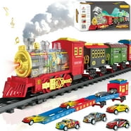 Best Choice Products Kids Classic Electronic Train Set with Plastic ...
