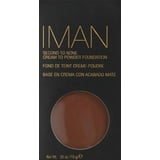 IMAN Cosmetics Second to None Cream to Powder Foundation, Deep Skin ...