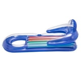 Bluescape Inflatable Pool Float, Deluxe Lounge with Cup Holder, Blue ...