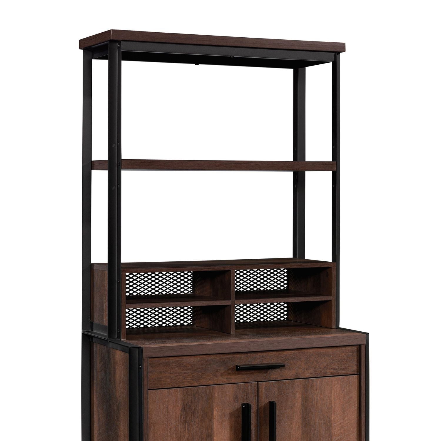 Click here for Sauder Briarbrook Library Hutch  Barrel Oak  43007... prices