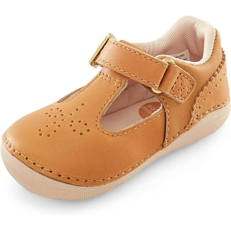 Stride Rite Unisex-Child Soft Motion Lucianne Mary Jane Flat Toddler 1 ...
