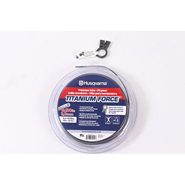Husqvarna Titanium Force String Trimmer Line .130" 1 lb Donut - Walmart.ca