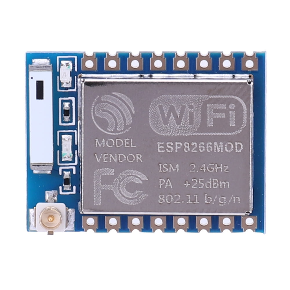 Módulo WIFI ESP8266 Serial Inalámbrico ESP-12E/ESP-12F Electrónico 6 Puertos IO (ESP-07) JShteea ...