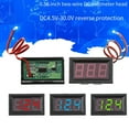 0.56 Inch Led Digital 2-Line Dc Voltage Table Red Blue Green Dc4.5-30V ...