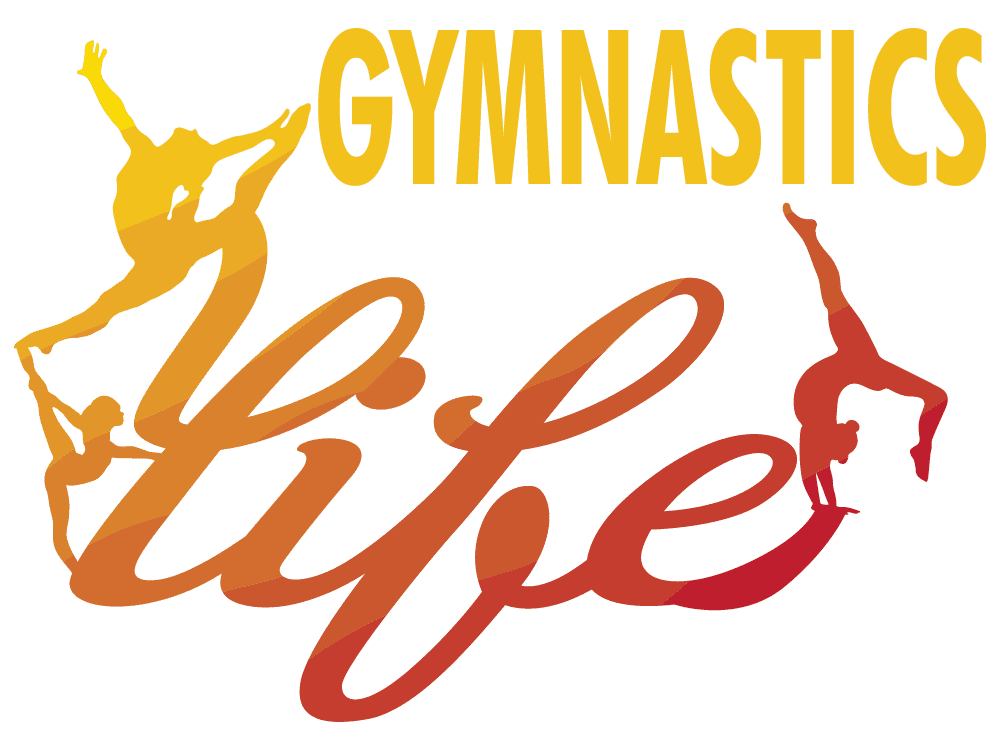 Cursive Lettering Art Gymnastics Life Quote DÃ©cor Sticker Multicolored ...