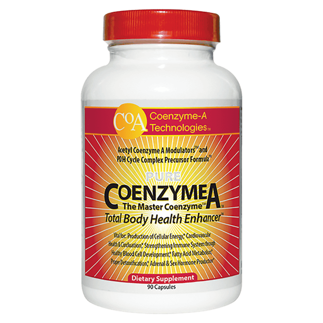 Coenzyme-A Technologies - Coenzyme A The Master Coenzyme - 90 Capsules ...