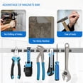 Realth Magnets Bar with Epoxy Coating Rare Earth Neodymium 1.97” x 0.39 ...