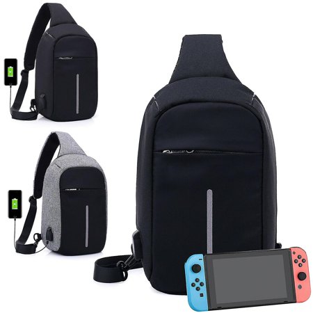 Nintendo Switch Bag Backpack Travel Bag Protective Carrying Case Usb ...