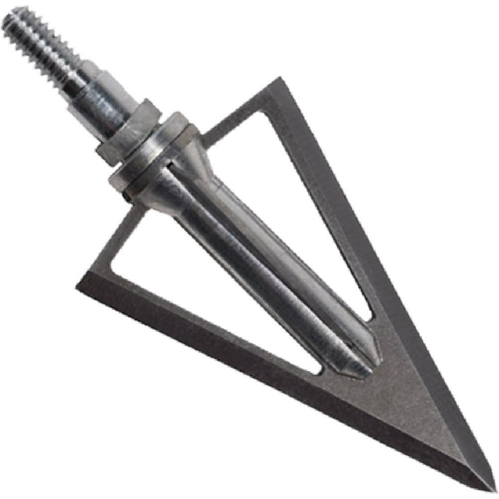 (Pack of 3) RazorSeries 253 Fixed Blade Broadheads by Swhacker, 4-Blade ...