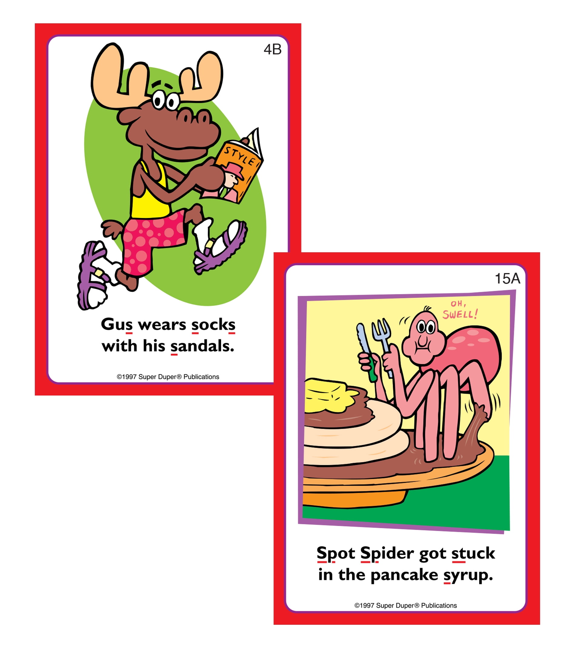 Language Learning Cards Artic Photos S Blends Fun Deck - Speech Therapy ...