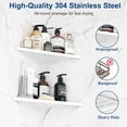 Corner Shower Shelves, 10” Recessed Tile Shower Shelf, 304 Stainless ...