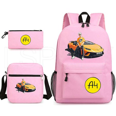 New A4 Vlad Teenagers Student Schoolbags Women Men Laptop Travel ...