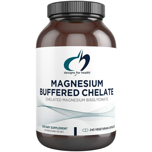 Suplemento de Magnesio Buffered Chelate Designs for Health Apoya el ...