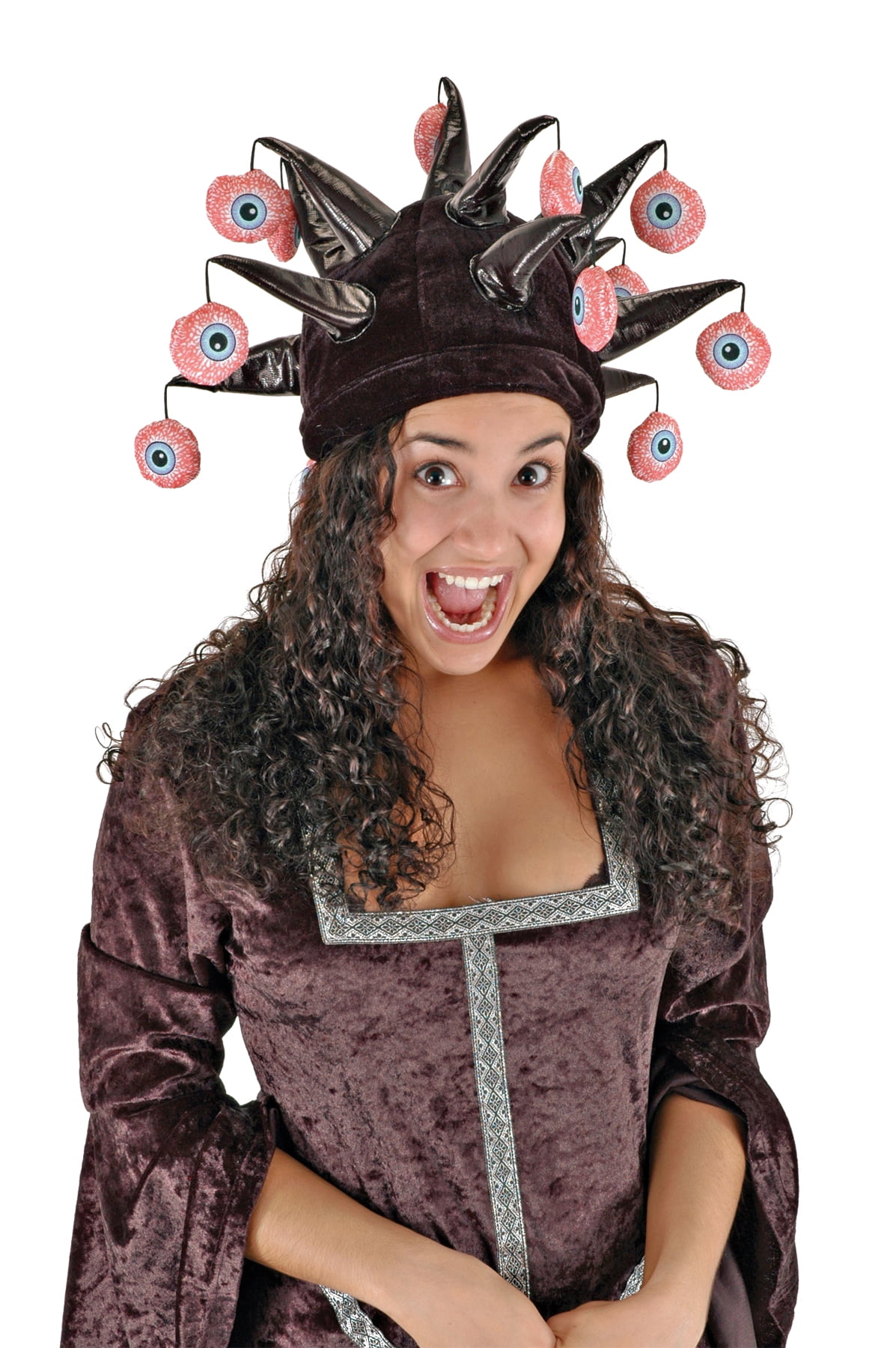 Horned Eyeball Hat Halloween Accessory - Walmart.com