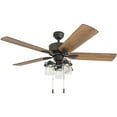 52" Prominence Home River Run Aged Bronze Ceiling Fan - Walmart.com
