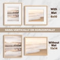 11x14 Picture Frame, Natural Solid Maple Wood Picture Frame with High ...