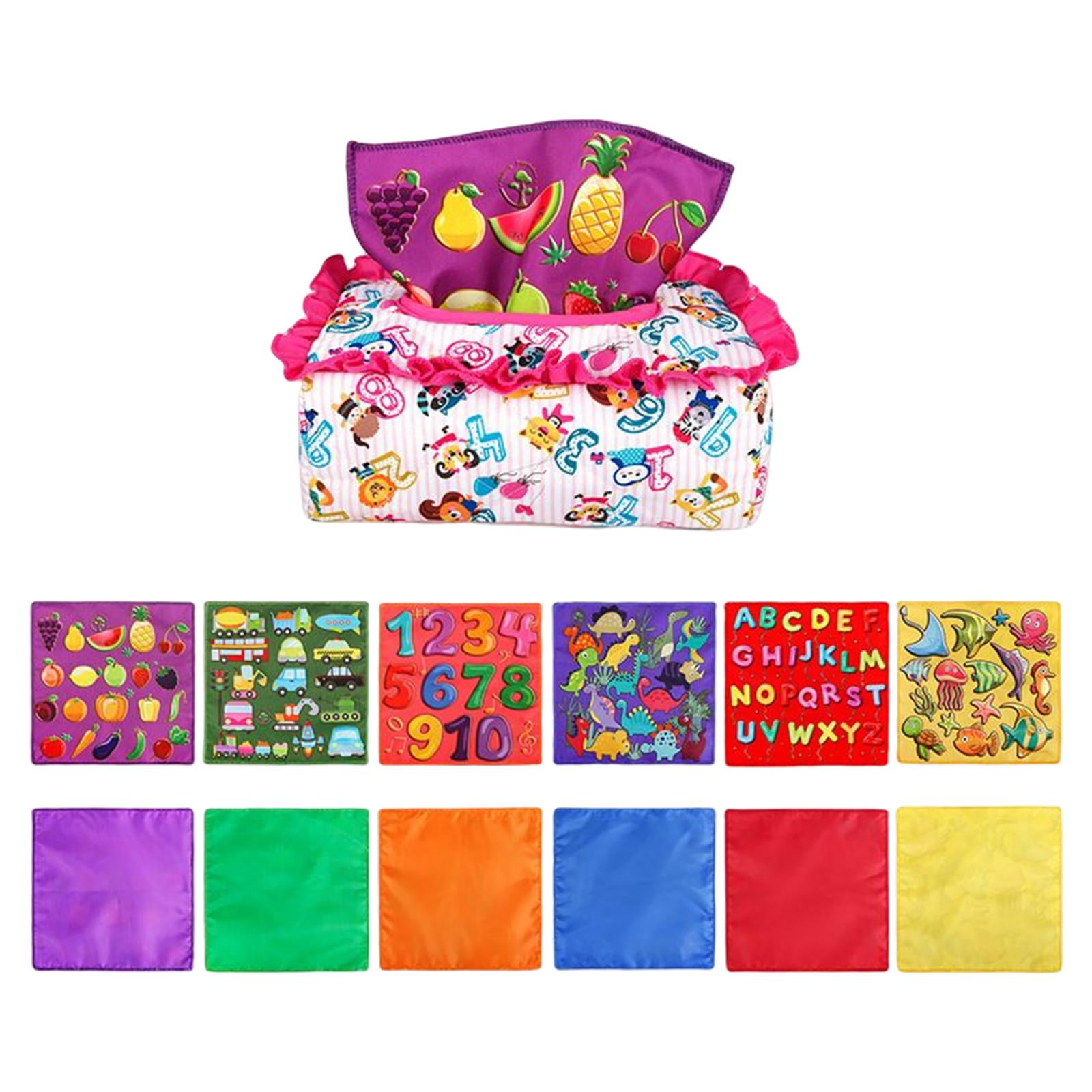 Baby Tissue Box Toys toy Crinkle Toys Educational ddlers , , Baby ...