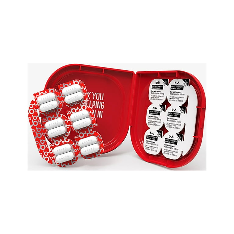 B B EXTRA STRENGTH Acetaminophen Caplets Pain Reliever, 45% OFF