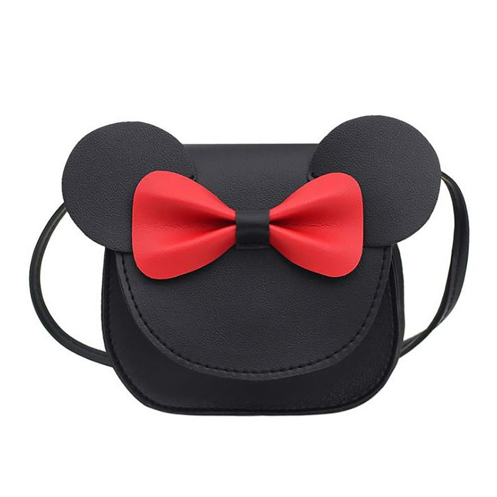Click here for Generic Mouse Ear Bow Crossbody Purse Pu Shoulder... prices