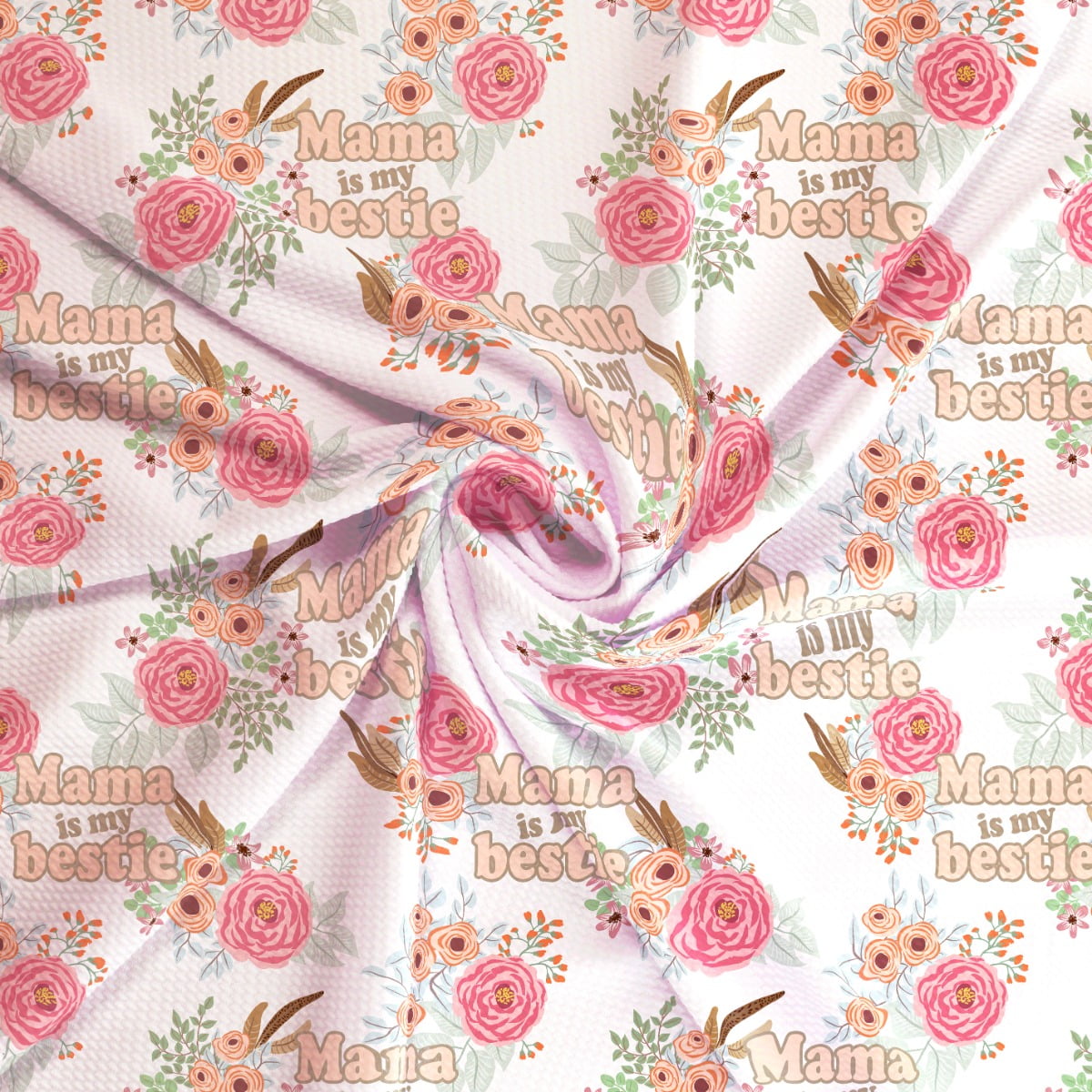 Mama is My Bestie Liverpool Bullet Fabric Textured Knit Jersey 4 Way ...