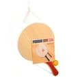 Paddle Ball Beach Ball Game - Wooden Set of 2 Paddles and Ball - By ...