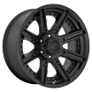 Fuel 1PC Aluminum Rim D560 VAPOR 20X10in Matte Black Finish ...