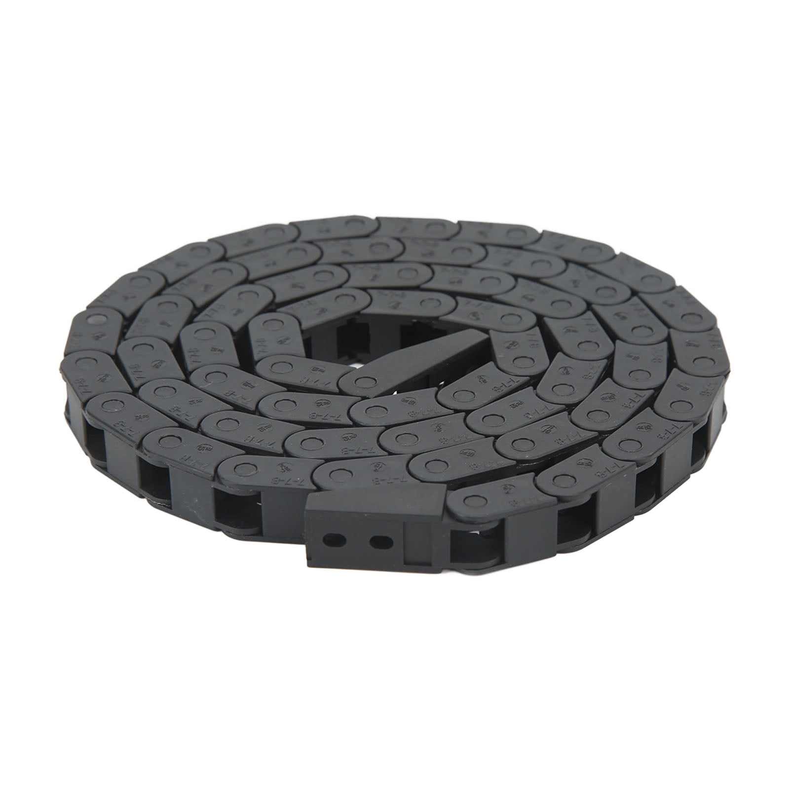 Cadena portacables con conector final, Cadena portacables de plástico ...