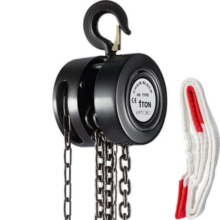 Torin BIG RED 1 Ton Hand Lift Steel Chain Block Hoist,DMTR9010 ...