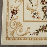 Home Dynamix Optimum Apollo Traditional Floral Scroll Area Rug, Ivory ...