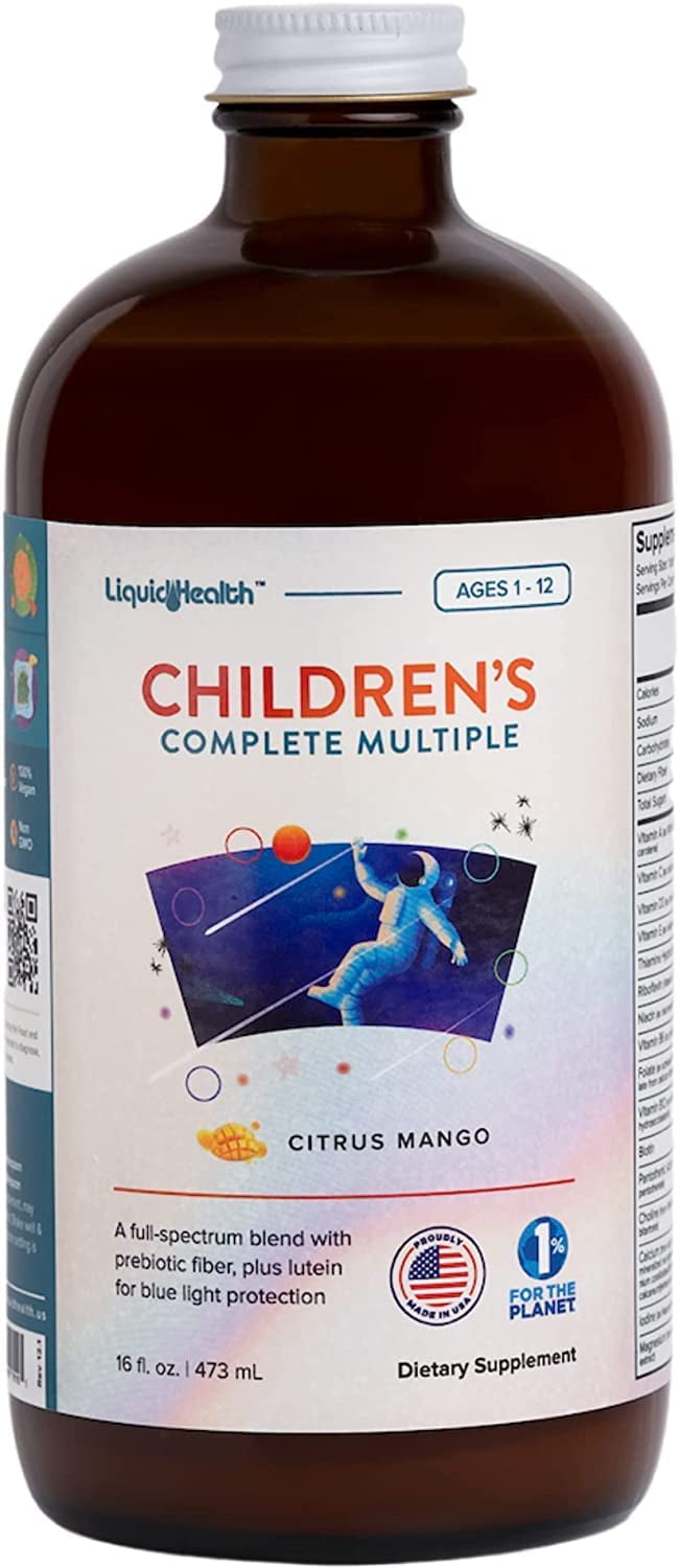 LIQUIDHEALTH Children’s Complete Vitamin C Multivitamin Liquid Vitamins ...