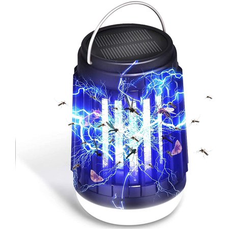 Bug Zapper Mosquito Killer,3 in 1 Bug Zapper Camping Lantern Flashlight ...