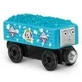 Fisher-Price Thomas & Friends Wooden Railway Logan, Big Blue Engines ...