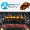 Wakfran LED Cab Overhead Light Truck Cab Roof Marker Lights Safe ...