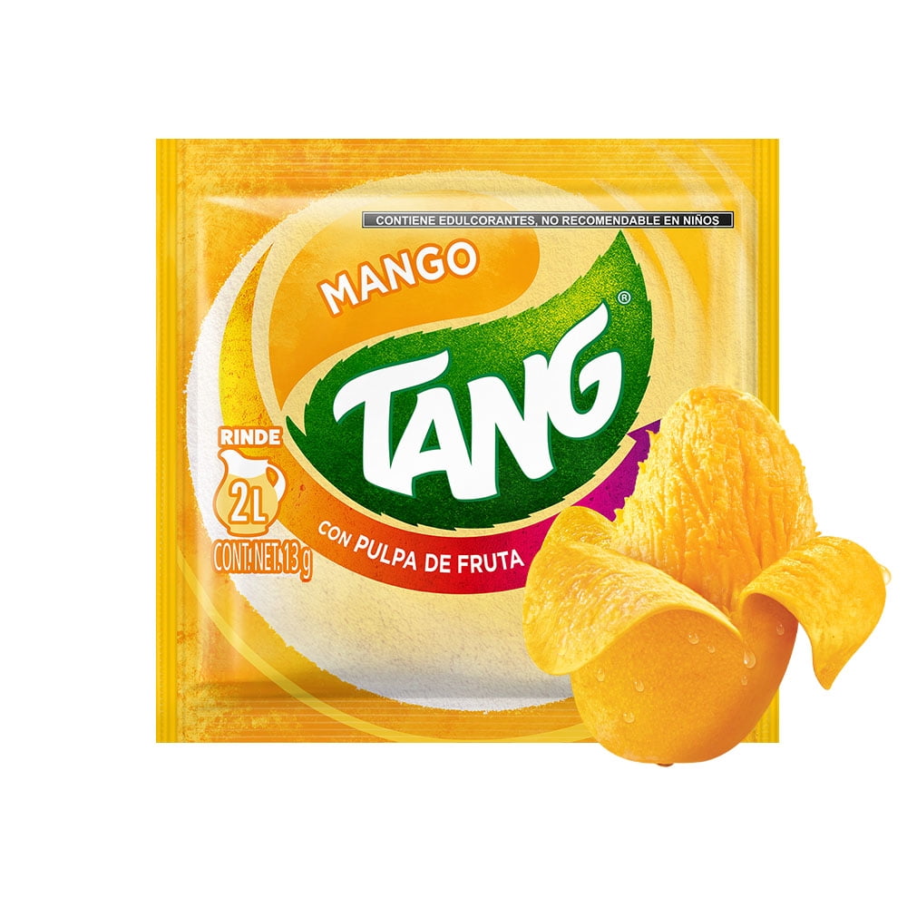 Polvo para preparar bebida Tang sabor mango 13 g || Bodega Aurrera ...