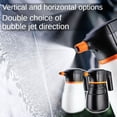 Electric Foam Sprayer, 2L Garden Pump Sprayer, Rechargeable Battery ...
