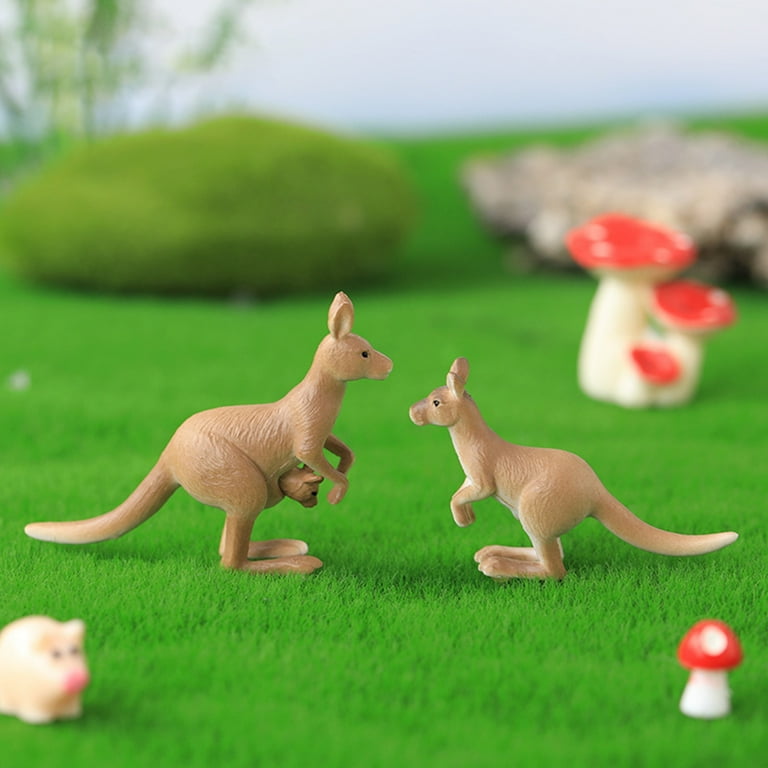 Brown Kangaroo Cartoon