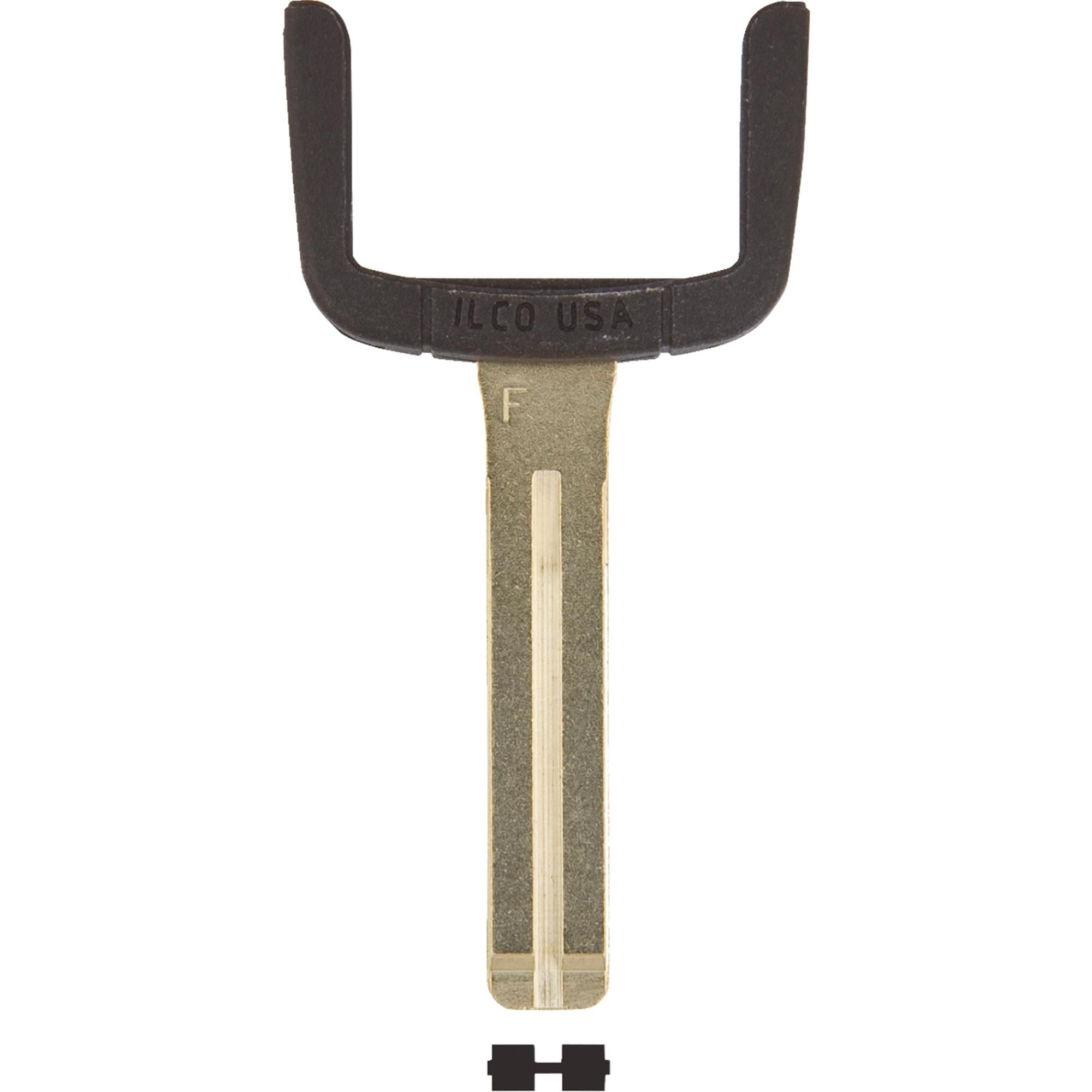 ILCO Toyota EZ Clone Nickel Plated Silver Sidewinder Chip Key Blade ...