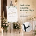 Easel Stand for Sign,63'' Instant Lightweight Portable Ground Easel for ...