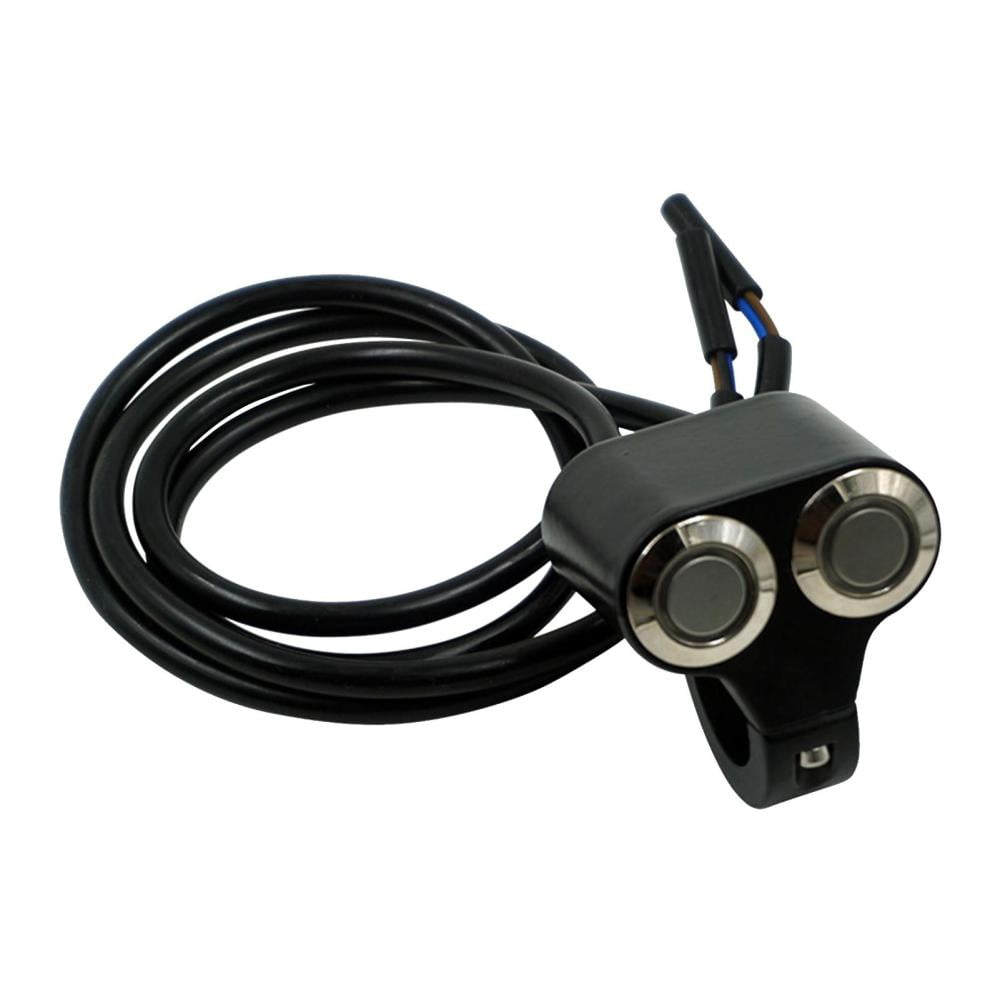 Motorcycle Button Switch | Universal Handlebar Button Aluminum Alloy ...
