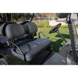 RHOX Enclosure Sand 80" top Front panel zips, Deluxe 4 Sided Golf Carts ...