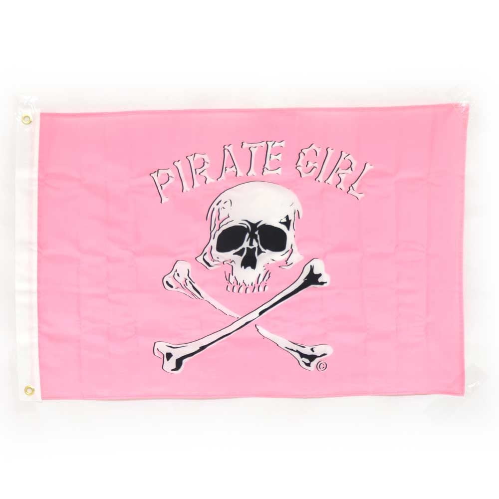 Taylor Made Boat Pirate Flag 1792 | 24 x 36 Inch Pink White Nylon ...